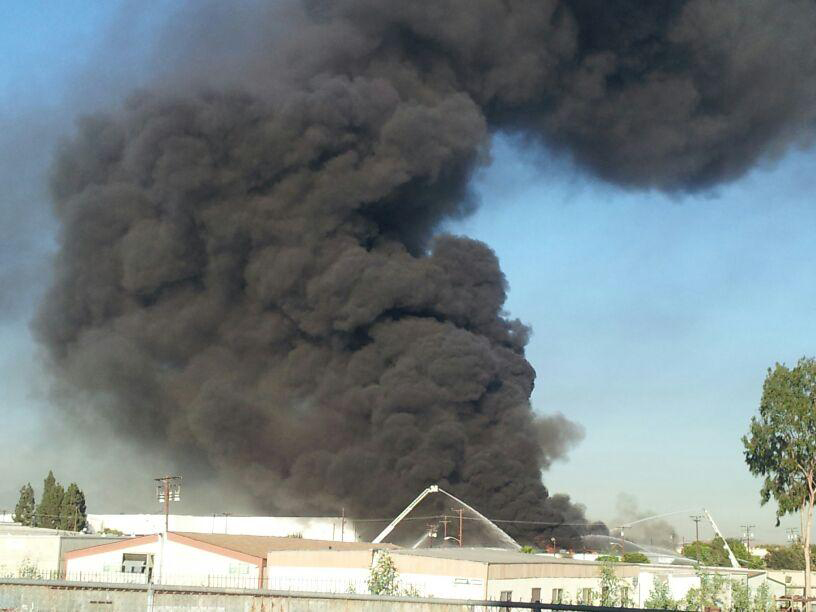 BREAKING: Explosion, Fire Hits Santa Fe Springs on Saturday | Cerritos ...