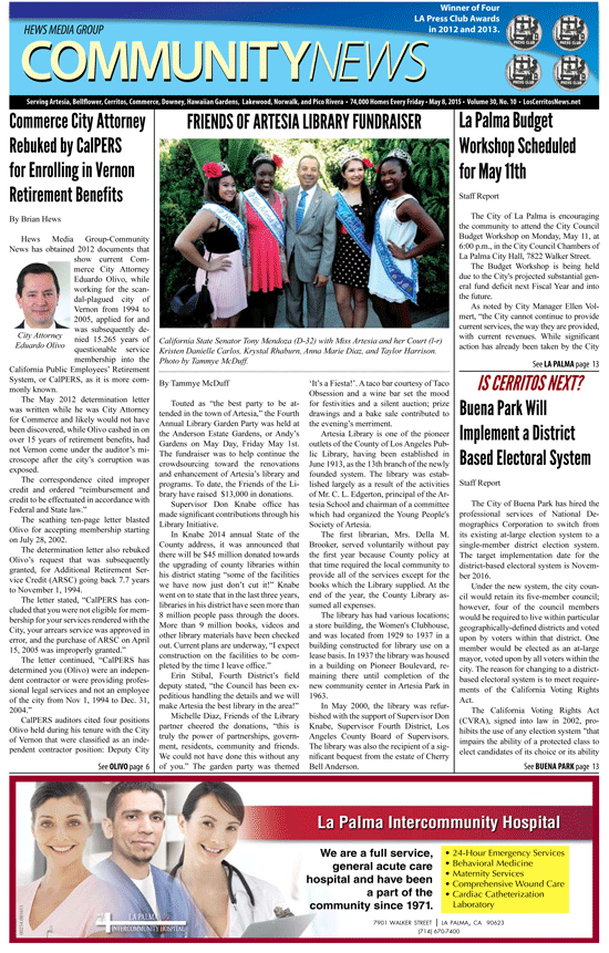 May 8-14 Hews Media Group Community News eNewspaper | Los Cerritos ...